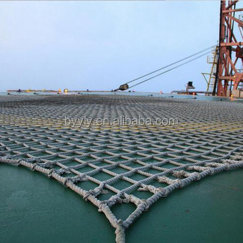 15m*15m Non-slip Manila Helideck Landing Net for Airport Processing ...